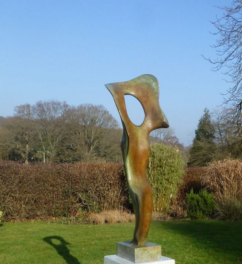 Bone Form II, Nicola Godden - Surrey Artist, Large Bronzes in Surrey
