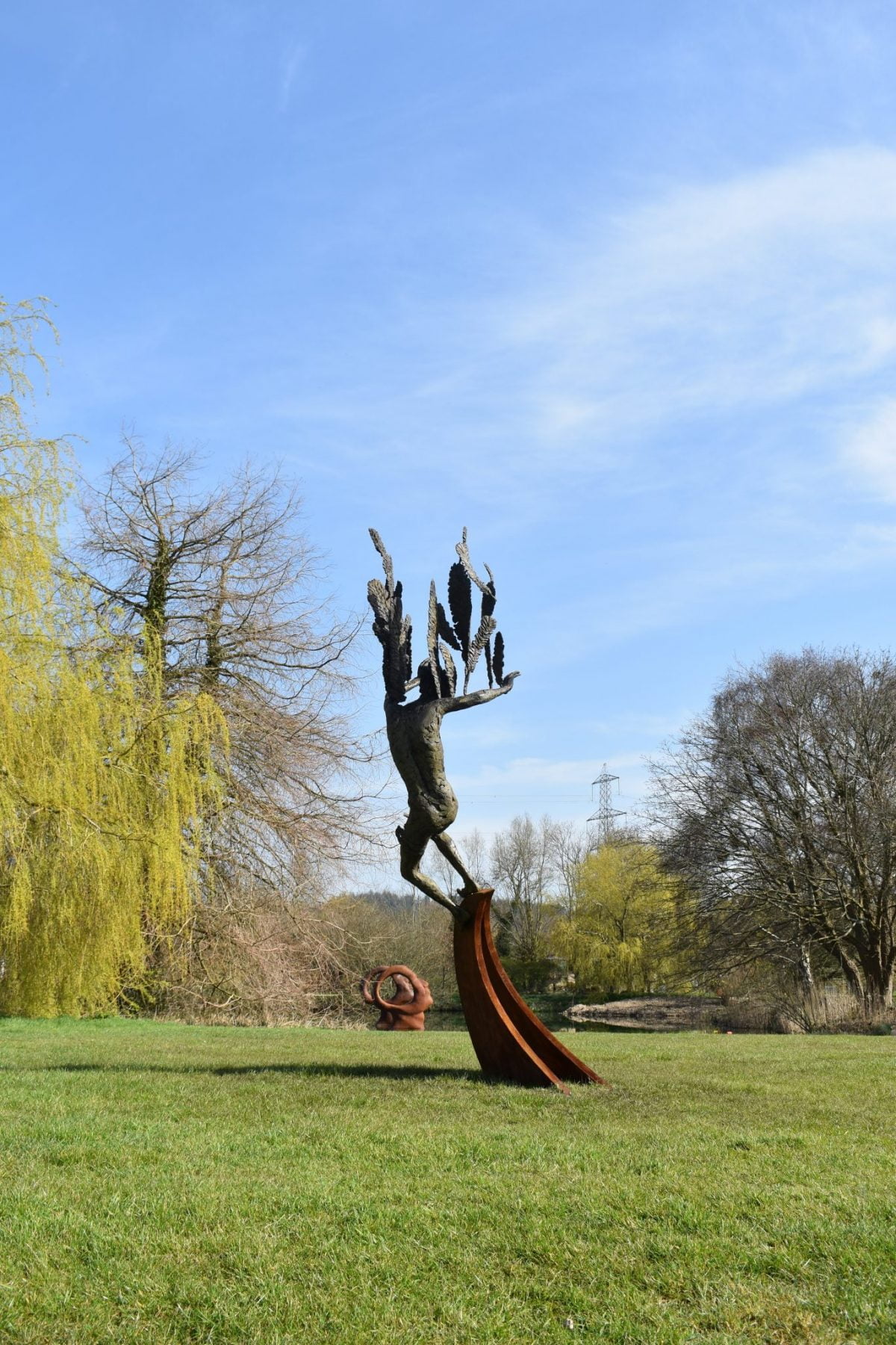 Icarus Fell (Amid Feathers) | Mythological Sculptures For Sale